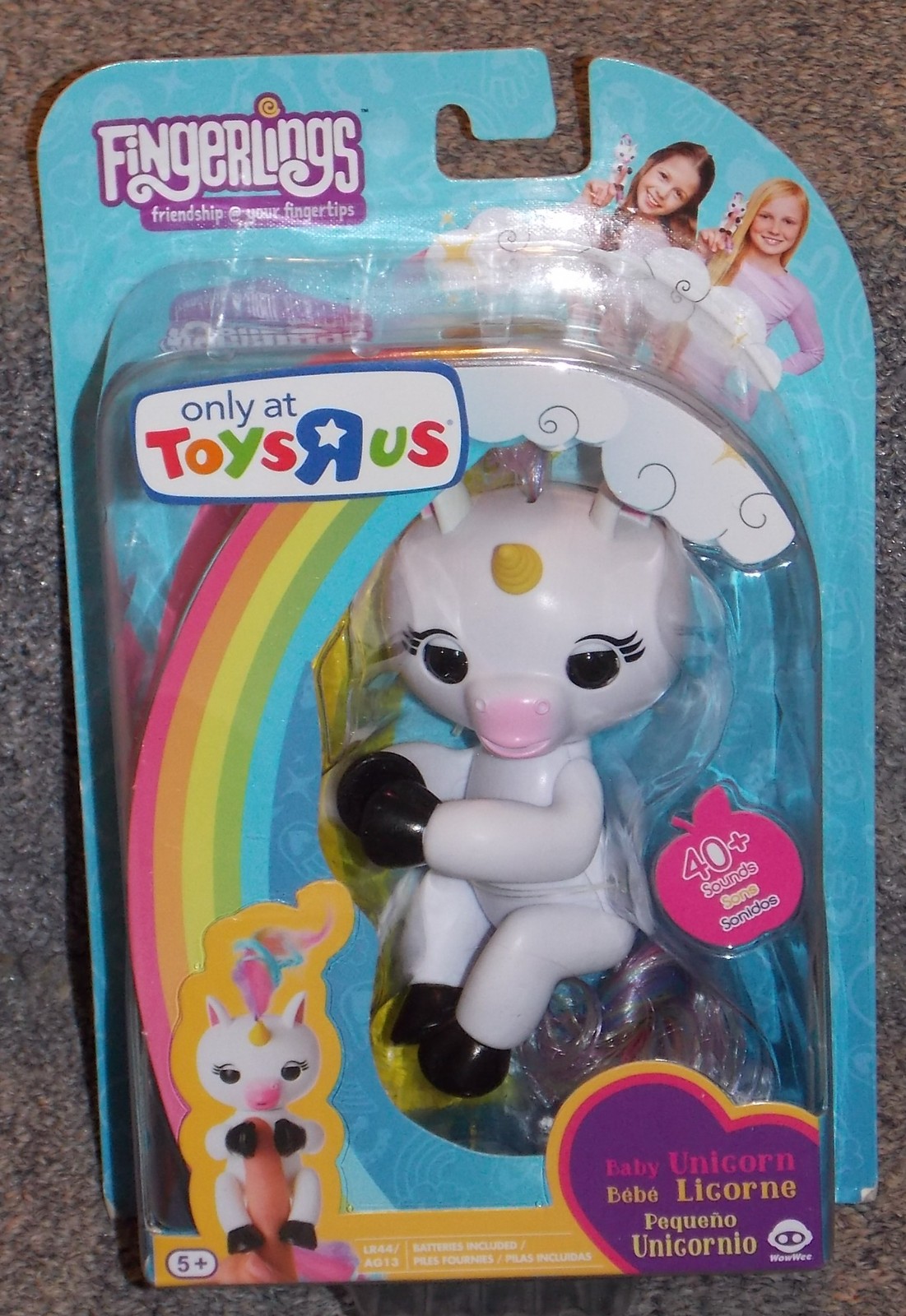 2016 Fingerlings Unicorn Gigi Toys R Us Exclusive Figure New In The ...