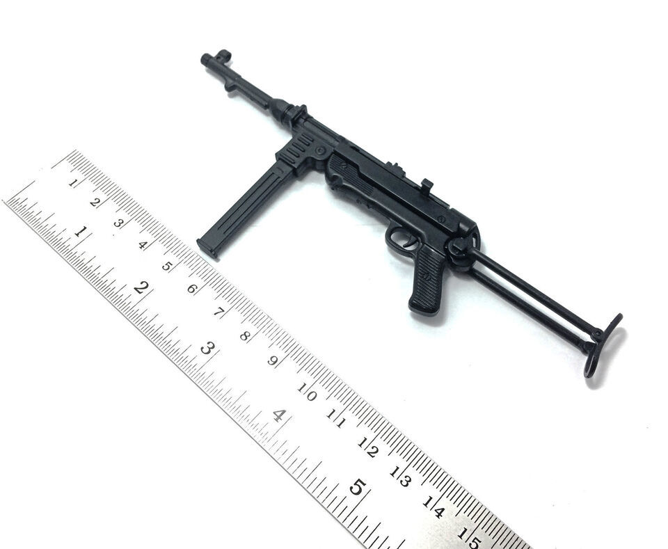 1/6 Scale MP40 Submachine Gun WWII Nazi Germany Army Toys Model Action ...