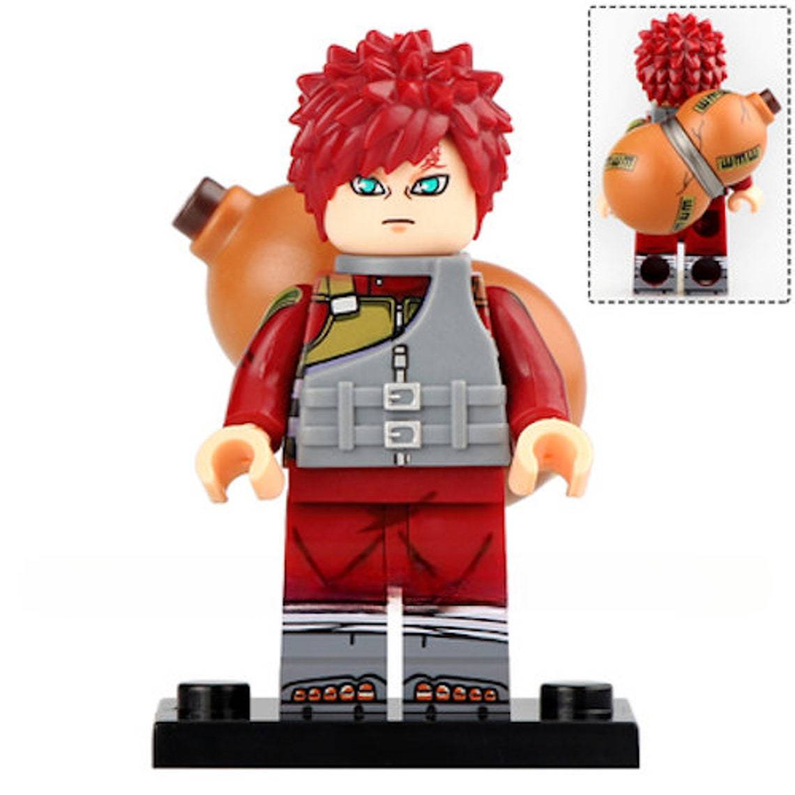 Naruto Shippuden Gaara Minifigures Weapons and Accessories - Building ...