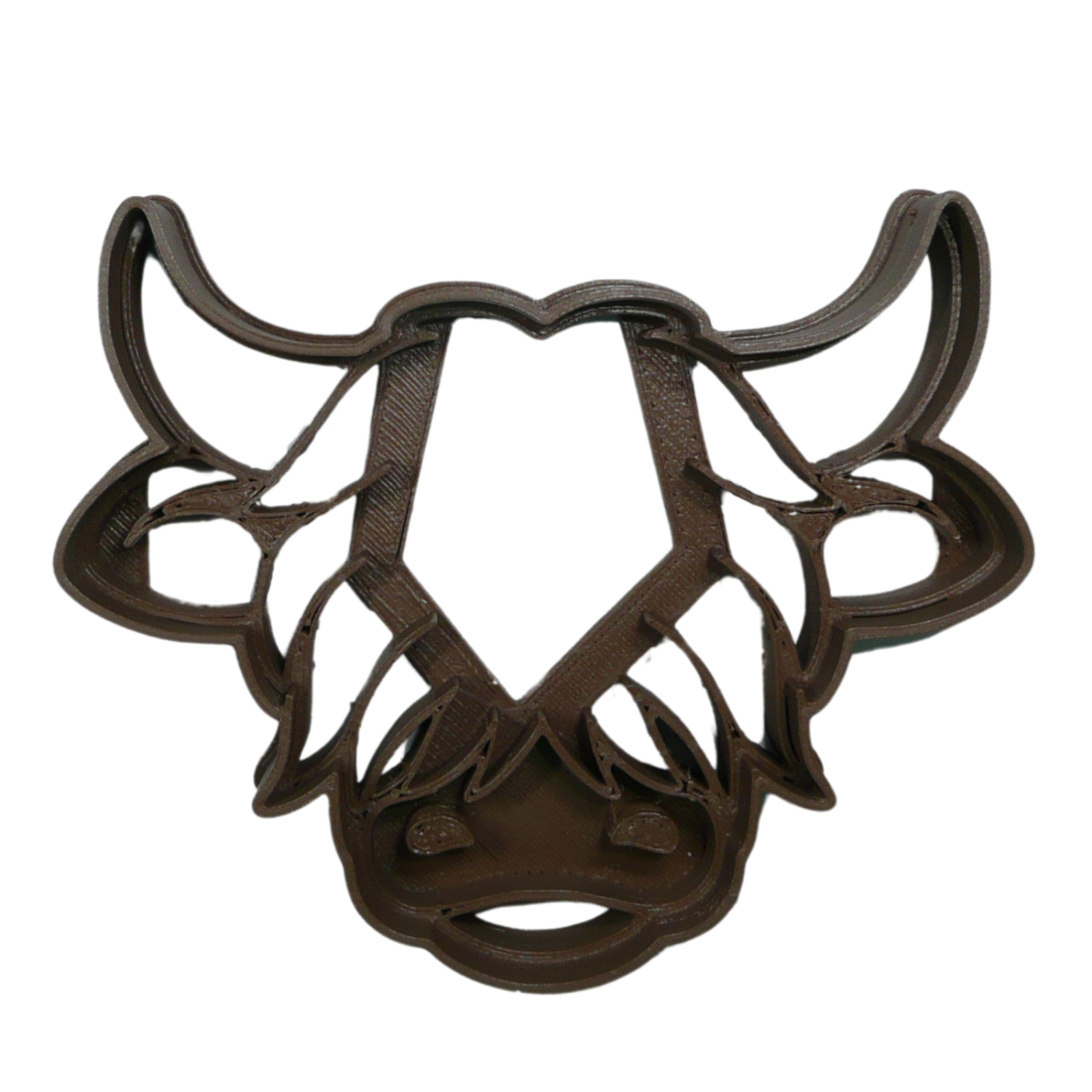 6x Highland Cow Face Fondant Cutter Cupcake Topper 1.75 IN USA FD5341 ...