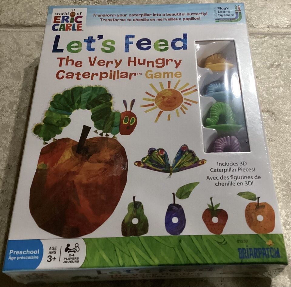 NEW Let's Feed The Very Hungry Caterpillar Preschool Counting Board ...