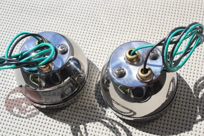 Ford Model A Stainless Steel Taillights Lamps Pair Brake Light Hot Rat ...
