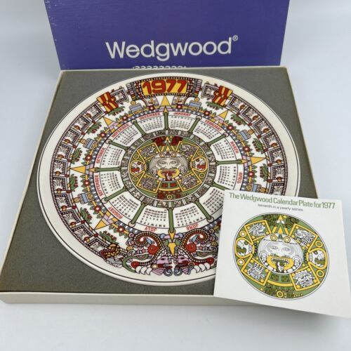 WEDGWOOD QUEENSWARE TONATIUH AZTEC SUN SEVENTH SERIES 10" CALENDAR ...