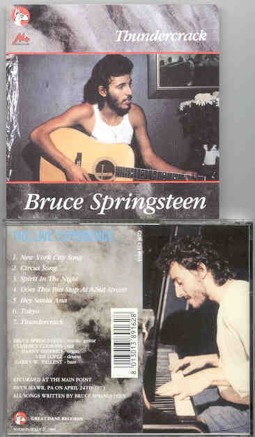 Bruce Springsteen - Thundercrack (Main Point . PA . USA April 24th ...
