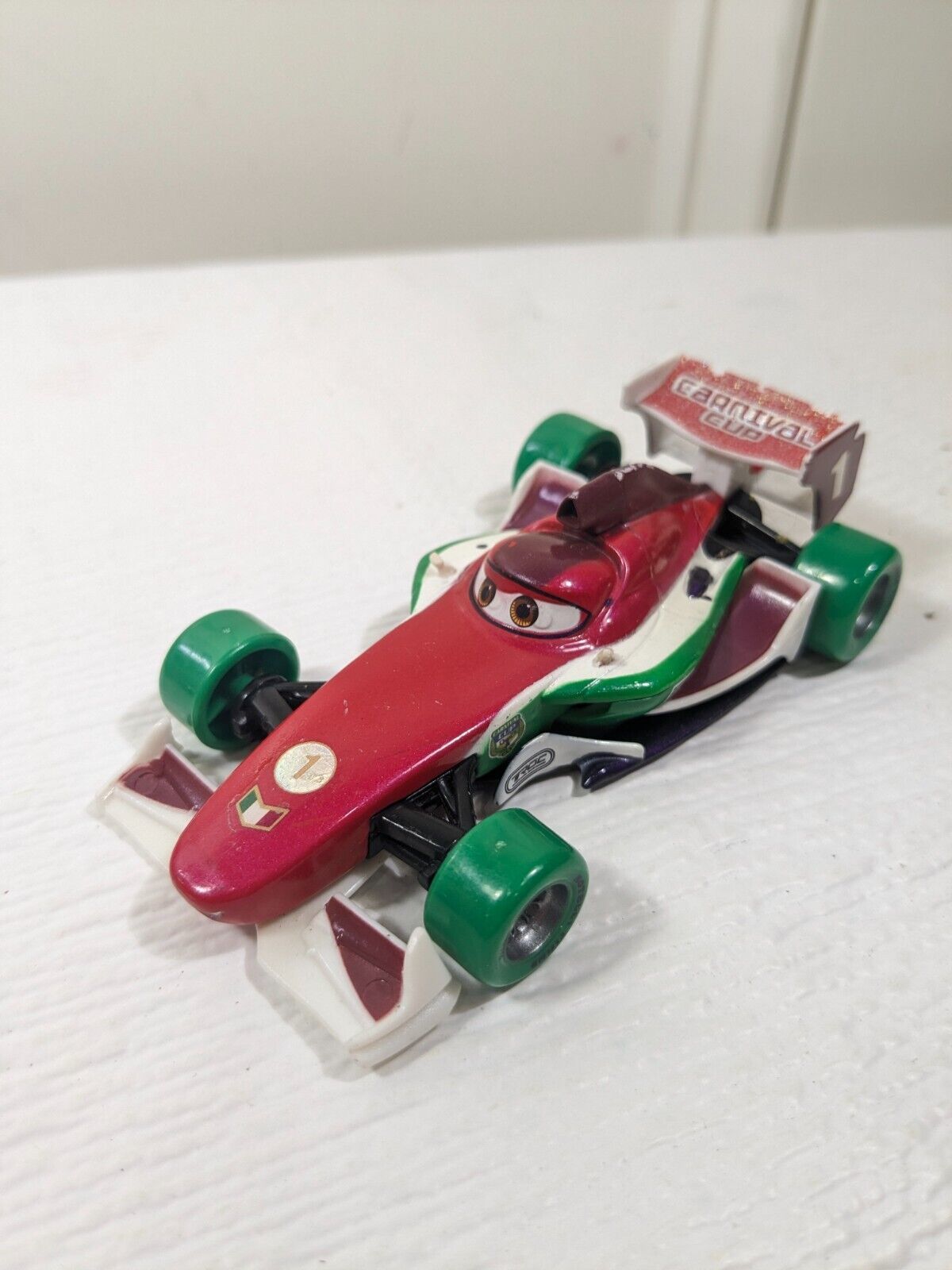 Disney Pixar Cars Carnival Cup Francesco Bernoulli race car Target ...