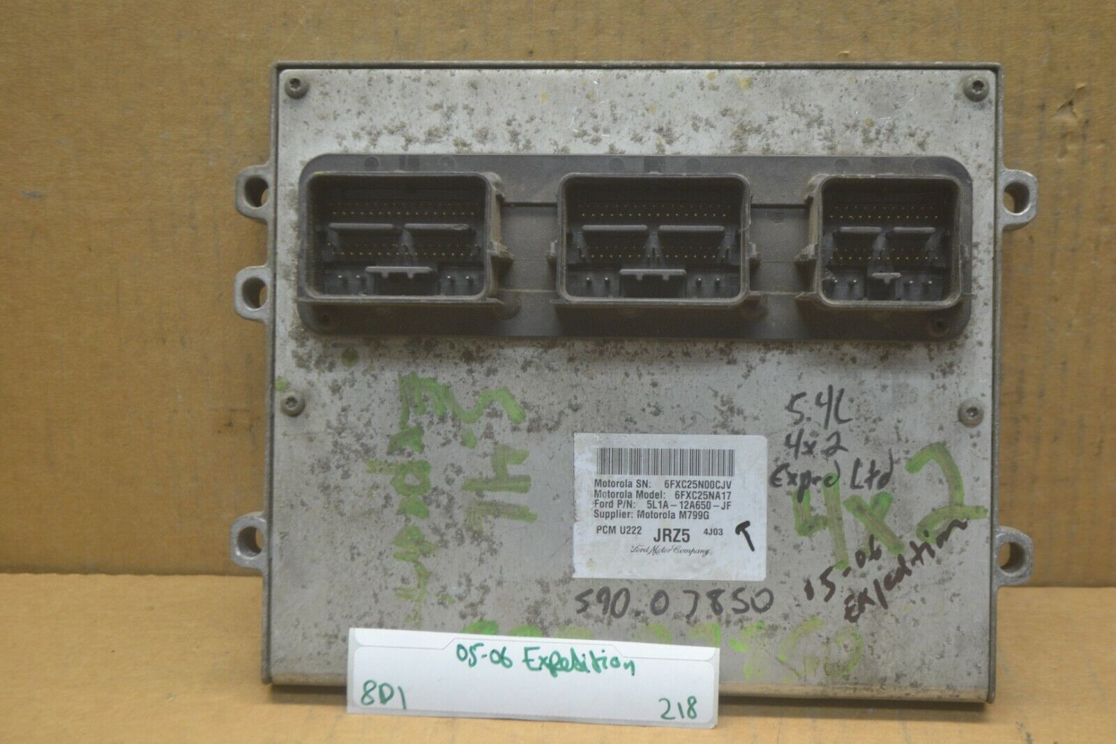 2005 2006 Ford Expedition Engine Control Unit ECU 5L1A12A650JF Module ...
