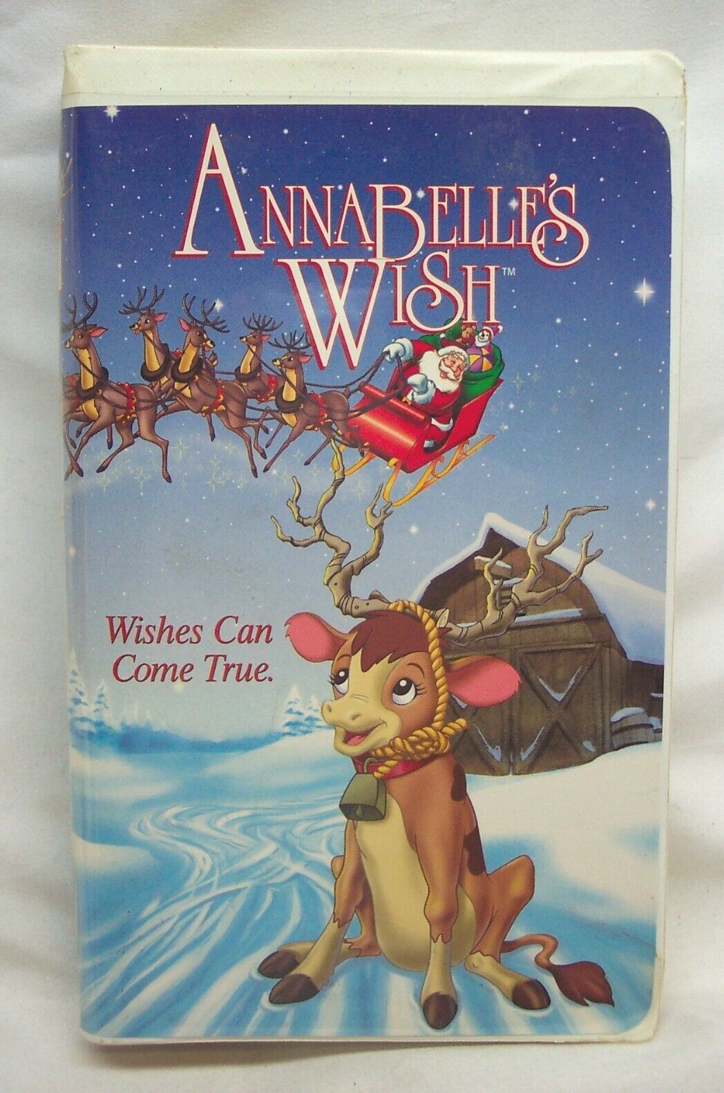 VINTAGE 1997 ANNABELLE'S WISH Animated Christmas Movie VHS VIDEO ...