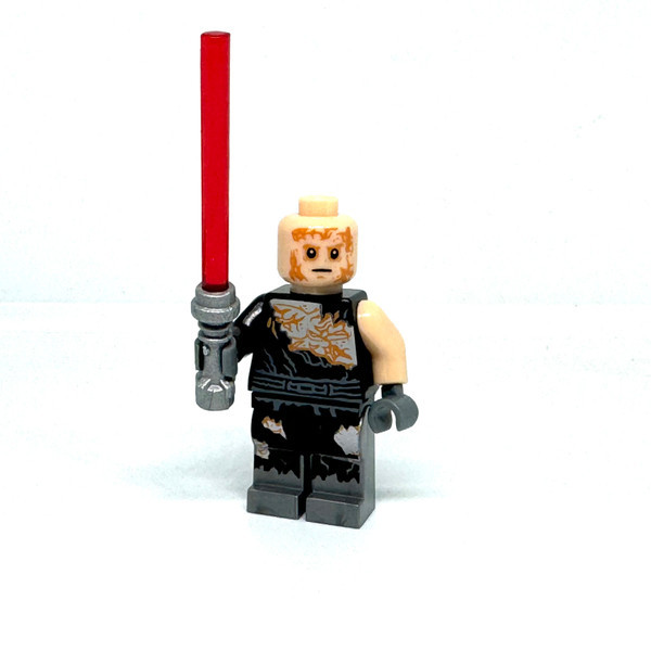 Burned Anakin Skywalker Darth Vader Star Wars Mustafar Custom ...