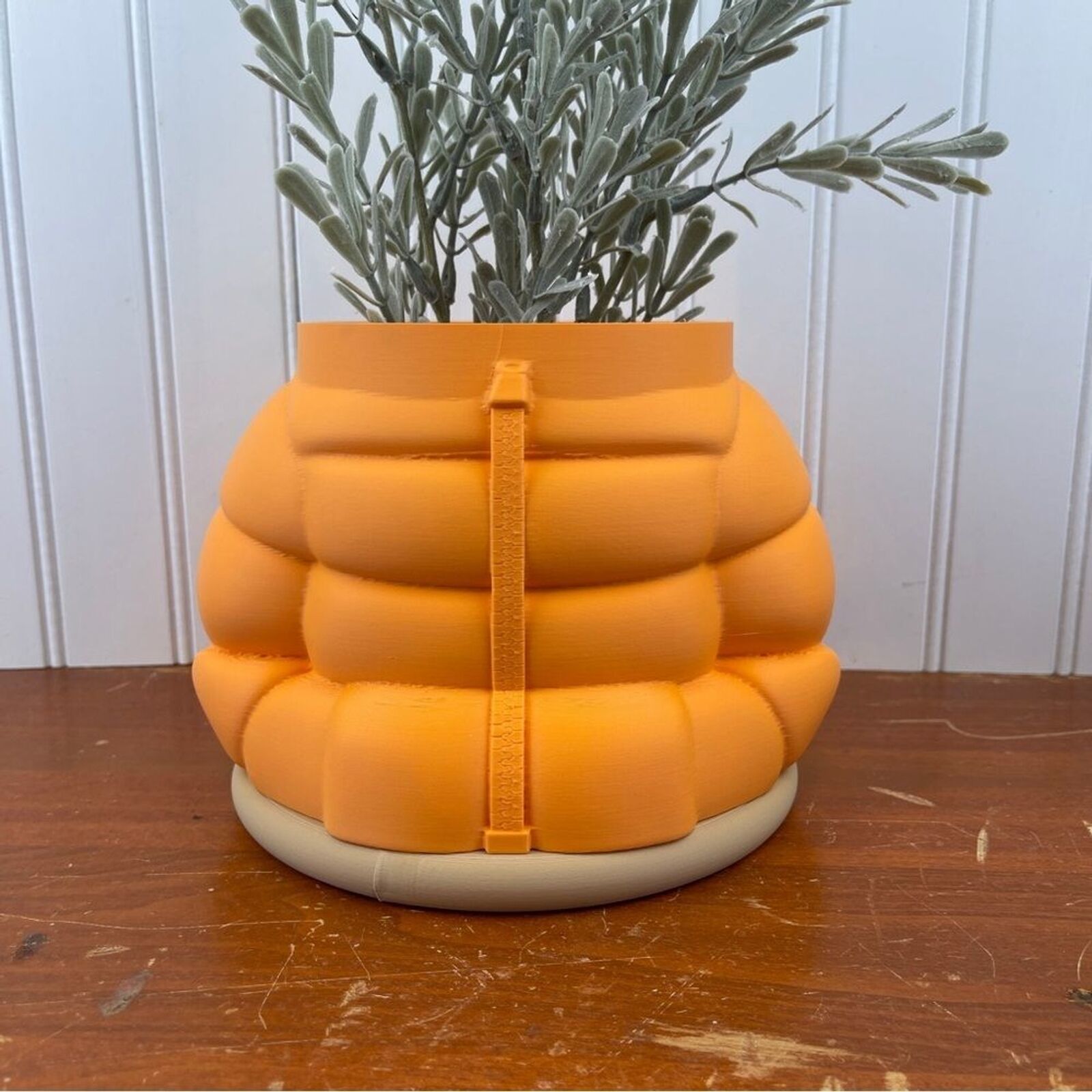 Quirky 3D Printed Puffy Jacket Planter Pot, Inflated Jacket Flower Pot ...