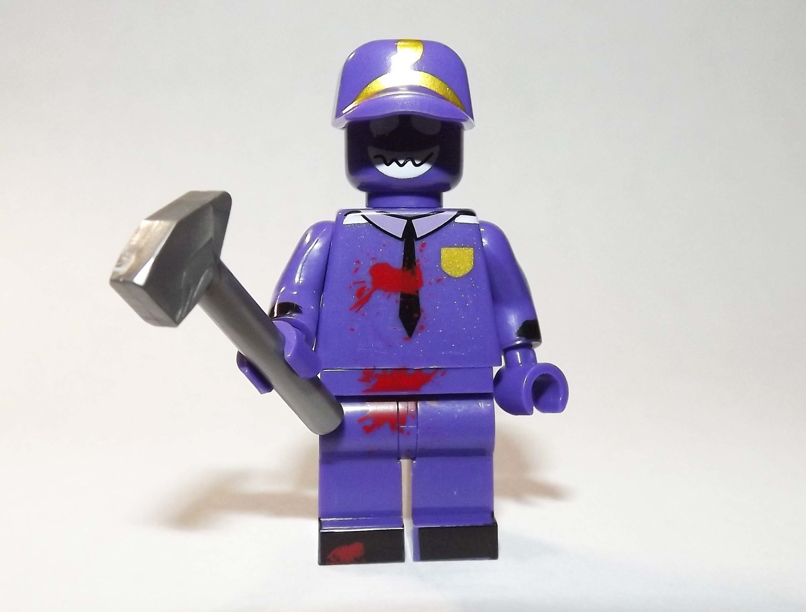 Minifigure Custom Toy Guard Five Nights at Freddy's Video Game - LEGO ...