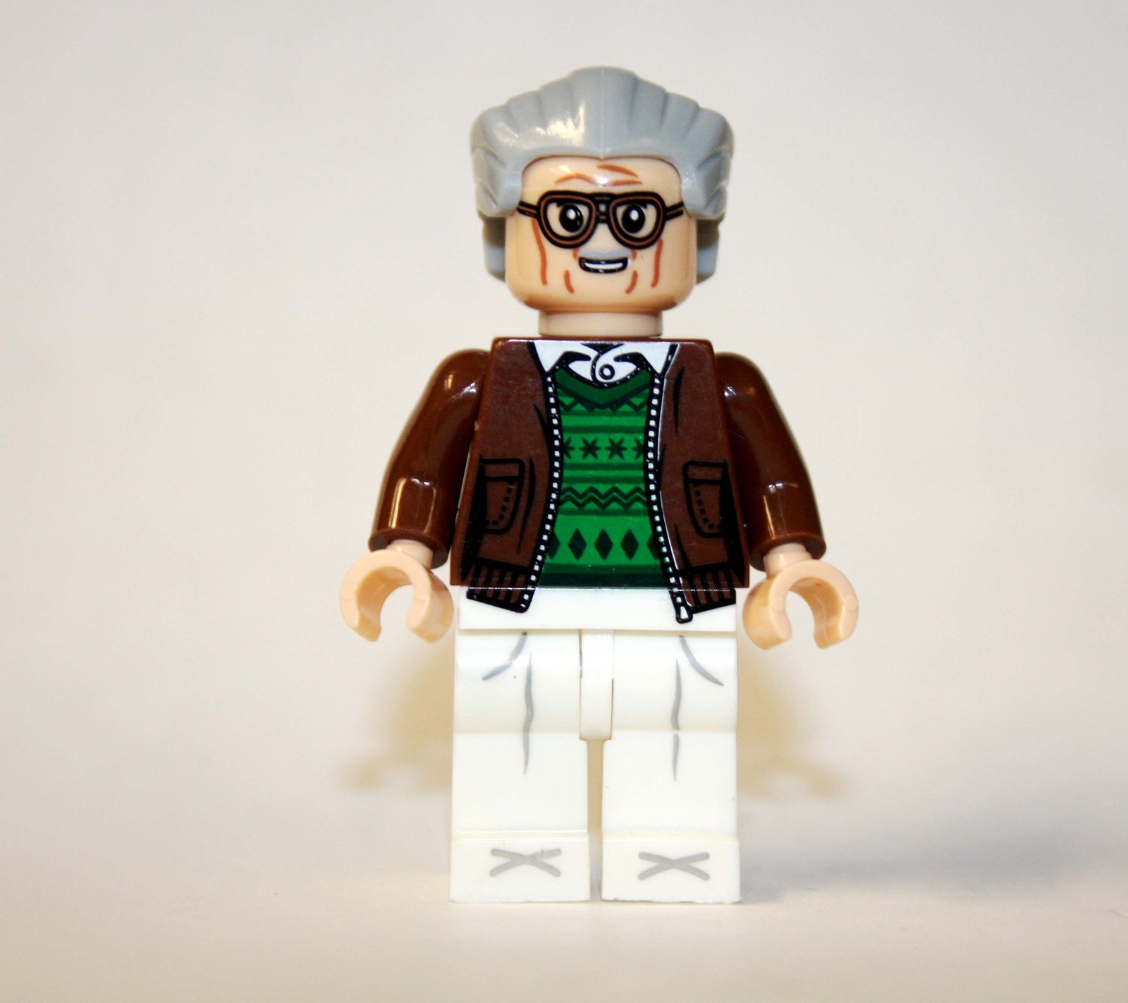 Minifigure Stan Lee White Pants Marvel Creator Spider-Man Movie Rare ...
