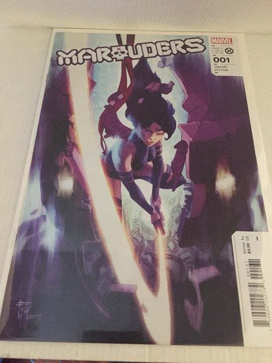 2022 Marvel Comics Marauders Mobili Psylocke Variant #1 - Comics