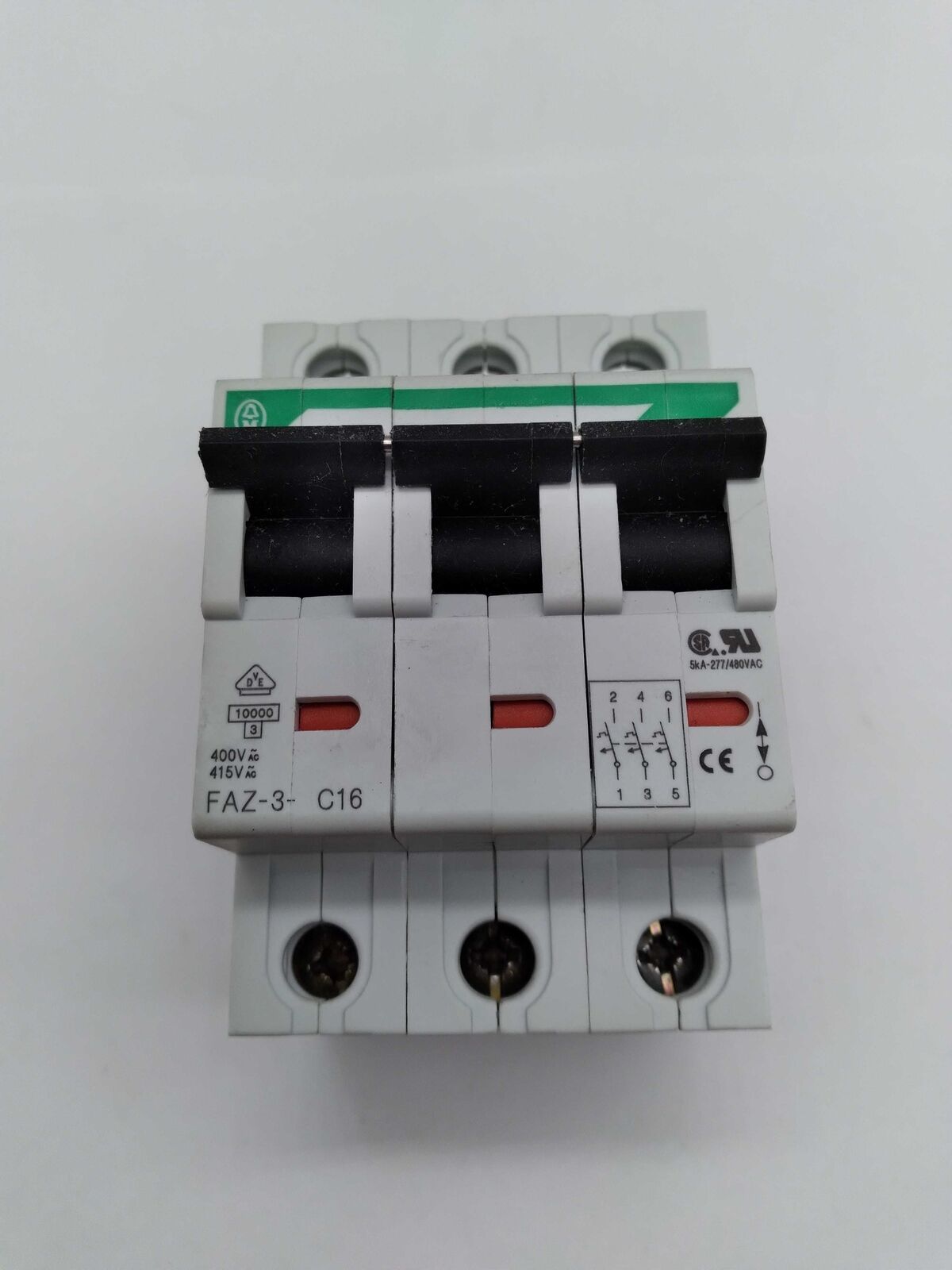 Moeller FAZ-3-C16 CIRCUIT BREAKER TESTED - Circuit Breakers