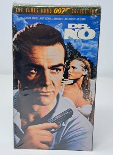 Dr. No (VHS, 1995) James Bond Collection New Sealed Sean Connery Ursula ...
