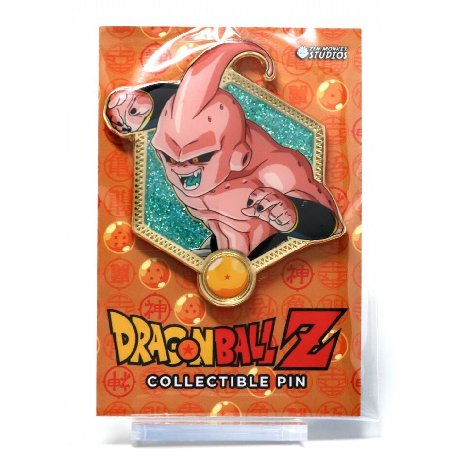 Dragon Ball Z Kid Buu Enamel Pin Full Color Official DBZ Anime Badge ...