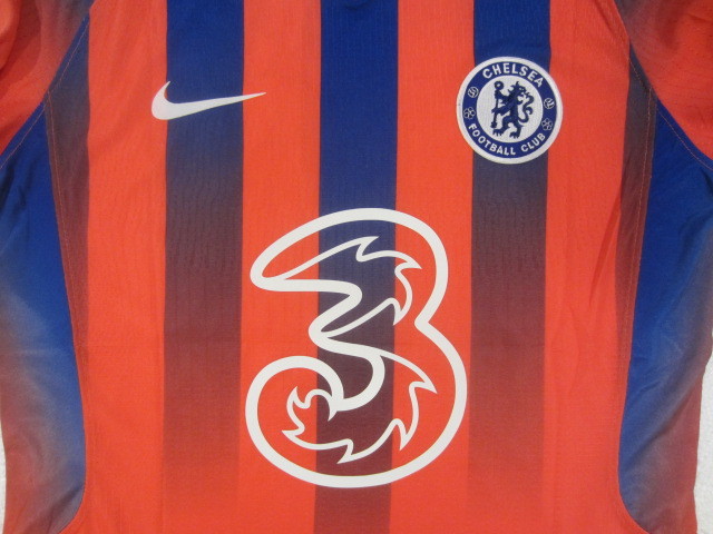 Christian Pulisic Chelsea FC UCL Match Slim Orange Third Soccer Jersey ...