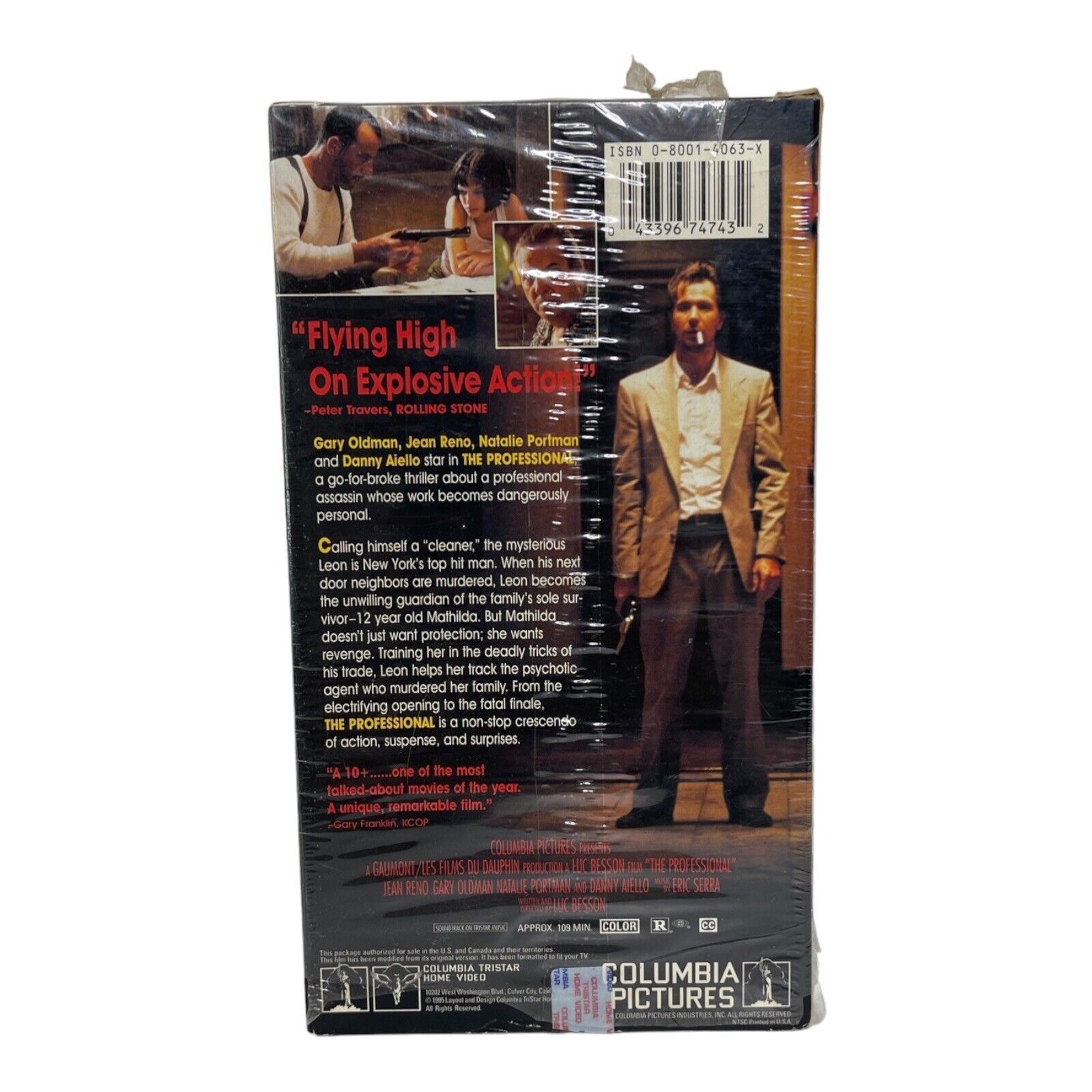 The Professional VHS 1995 Gary Oldman Vintage Video Tape - VHS Tapes