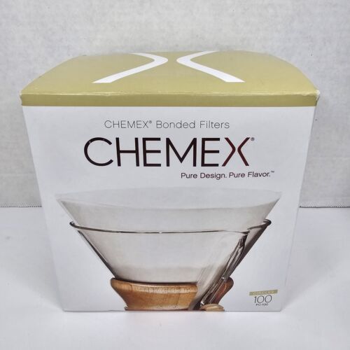 Chemex Bonded Filter - Circle - 100 ct - FC-100 - Replacement Parts & Accs