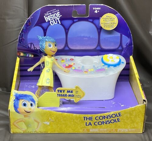 Disney Pixar Inside Out Console Playset W/ Joy Figure Tomy Light Up ...