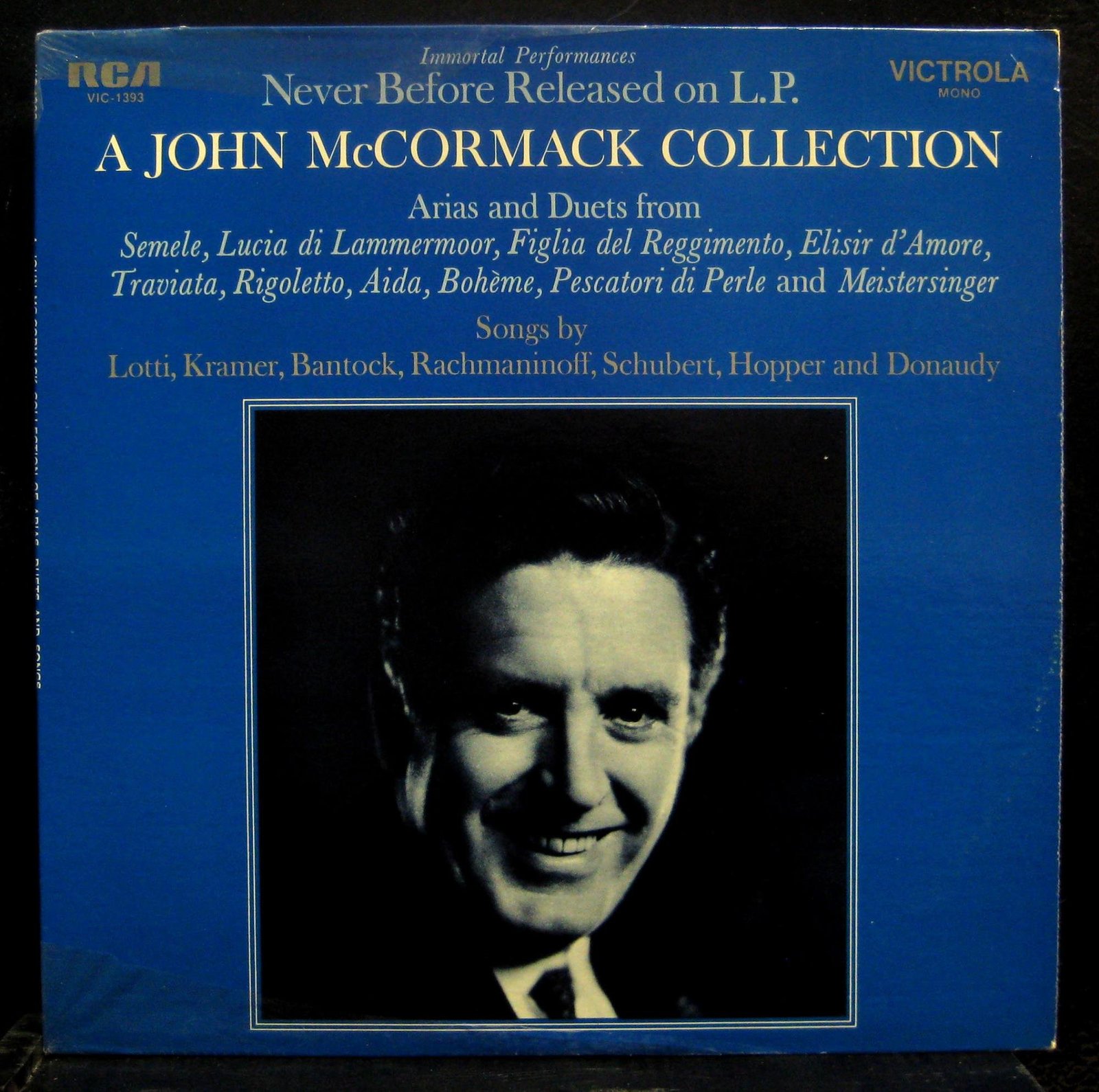 JOHN MCCORMACK A COLLECTION vinyl record [Vinyl] John Mccormack - CDs