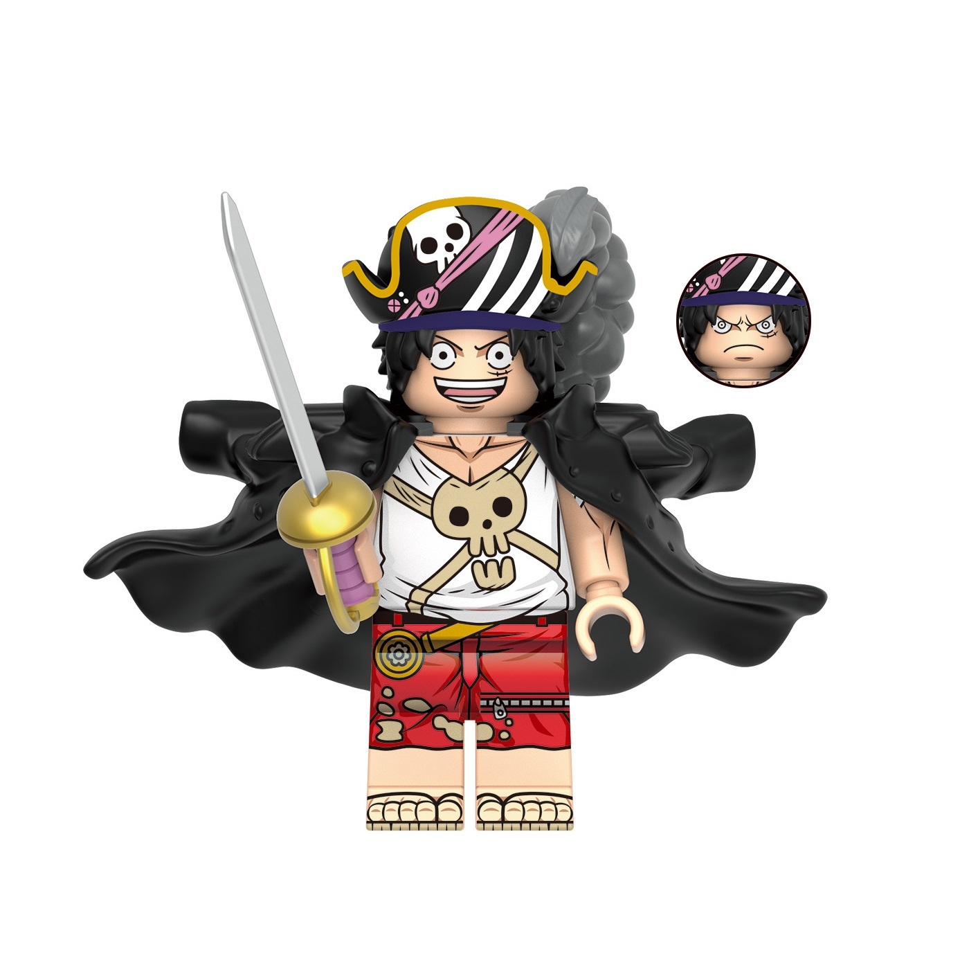 Monkey D Luffy One Piece Film Red Minifigures Building Toys - Building ...