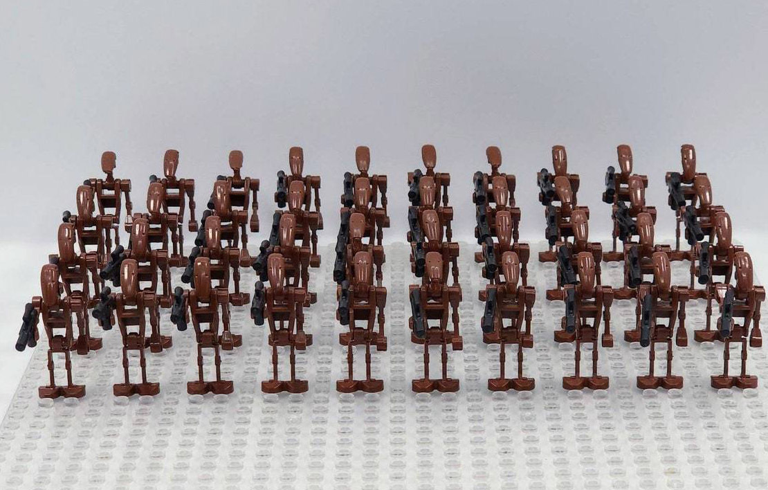 Star Wars Separatist Droid Army Combat Droids 40 Minifigures Lot ...