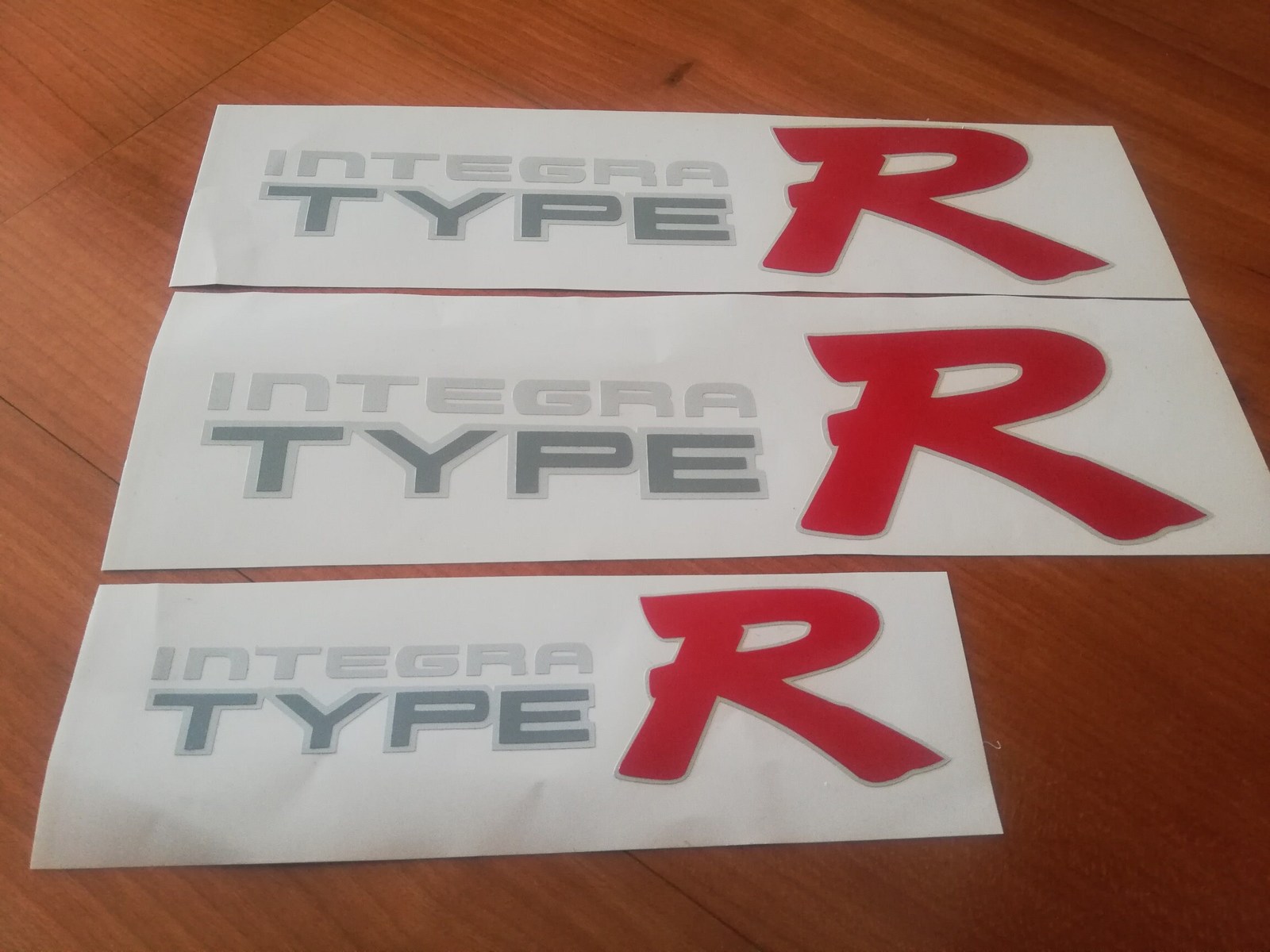 Integra DC2 Type R - Fits DC2 B18 Black Car - Reproduction Side Decal ...
