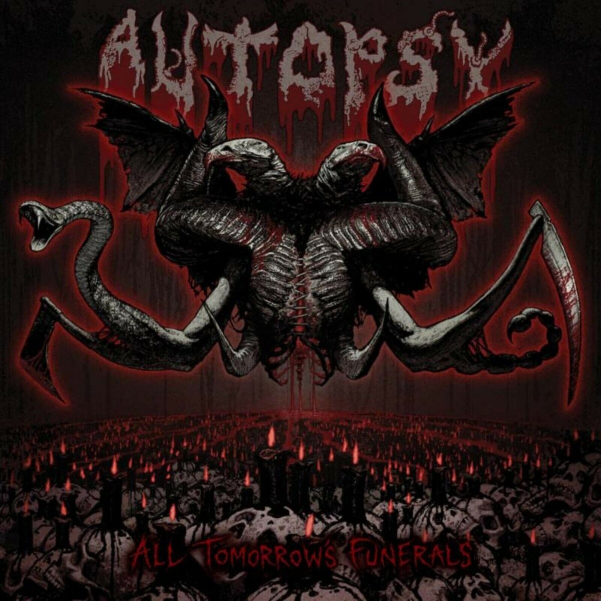 AUTOPSY All Tomorrow's Funerals BANNER 3x3 Ft Fabric Poster Flag album ...