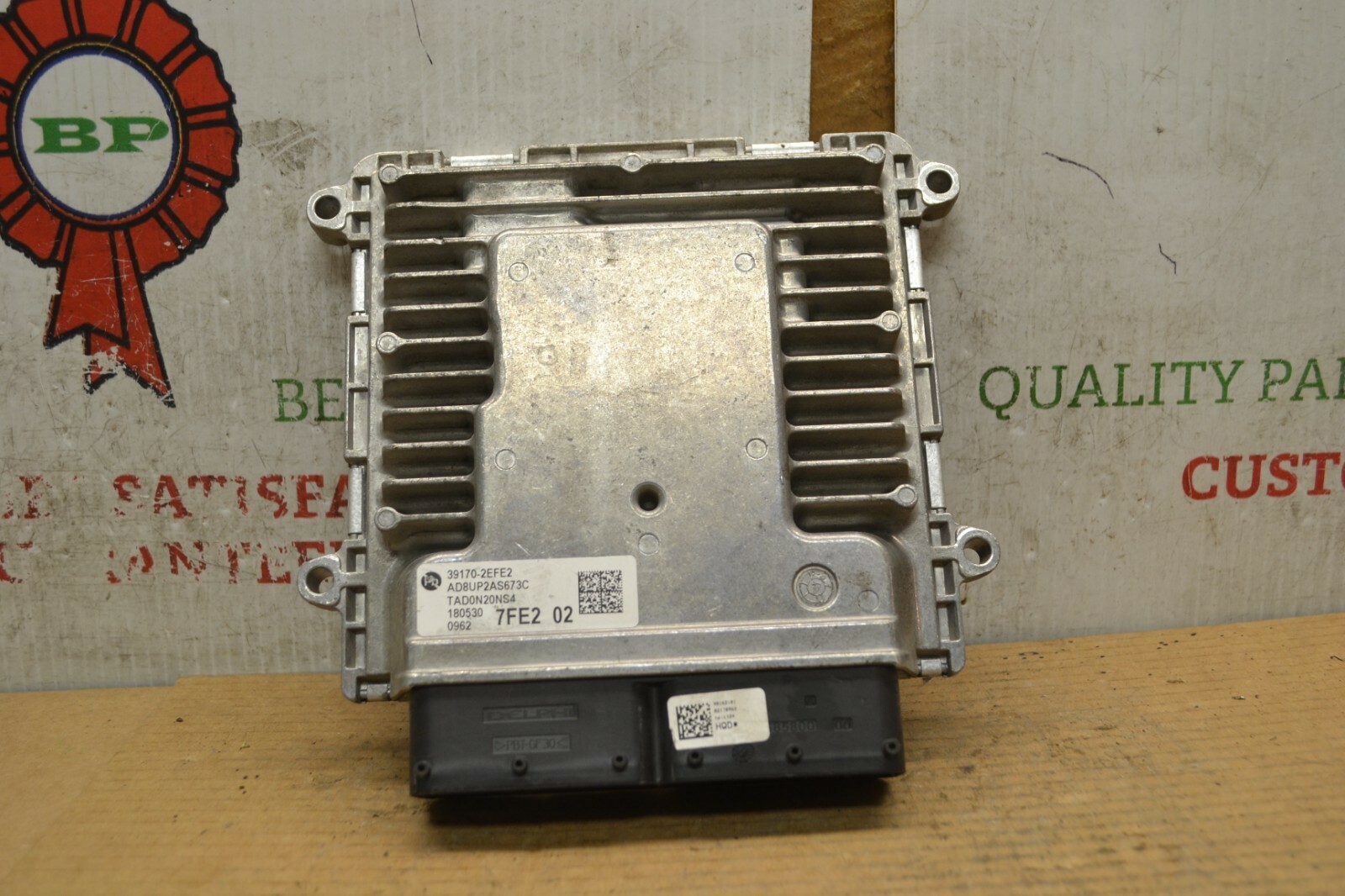 2017-19 Hyundai Elantra Engine Control Unit ECU 391702EFE2 Module 943 ...