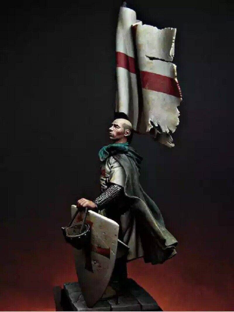 1/24 Resin Model Kit Medieval Knight Templar and 50 similar items
