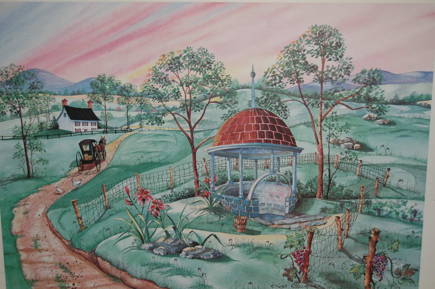 The Big Spring Limited Edition Print 1994 Lisa Geiman 20x16 ...