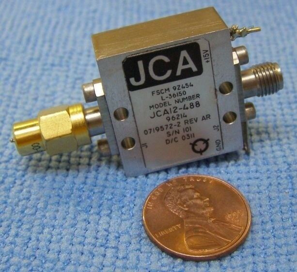 JCA MODEL JCA12-488 MICROWAVE AMPLIFIER. - Test, Measurement & Inspection