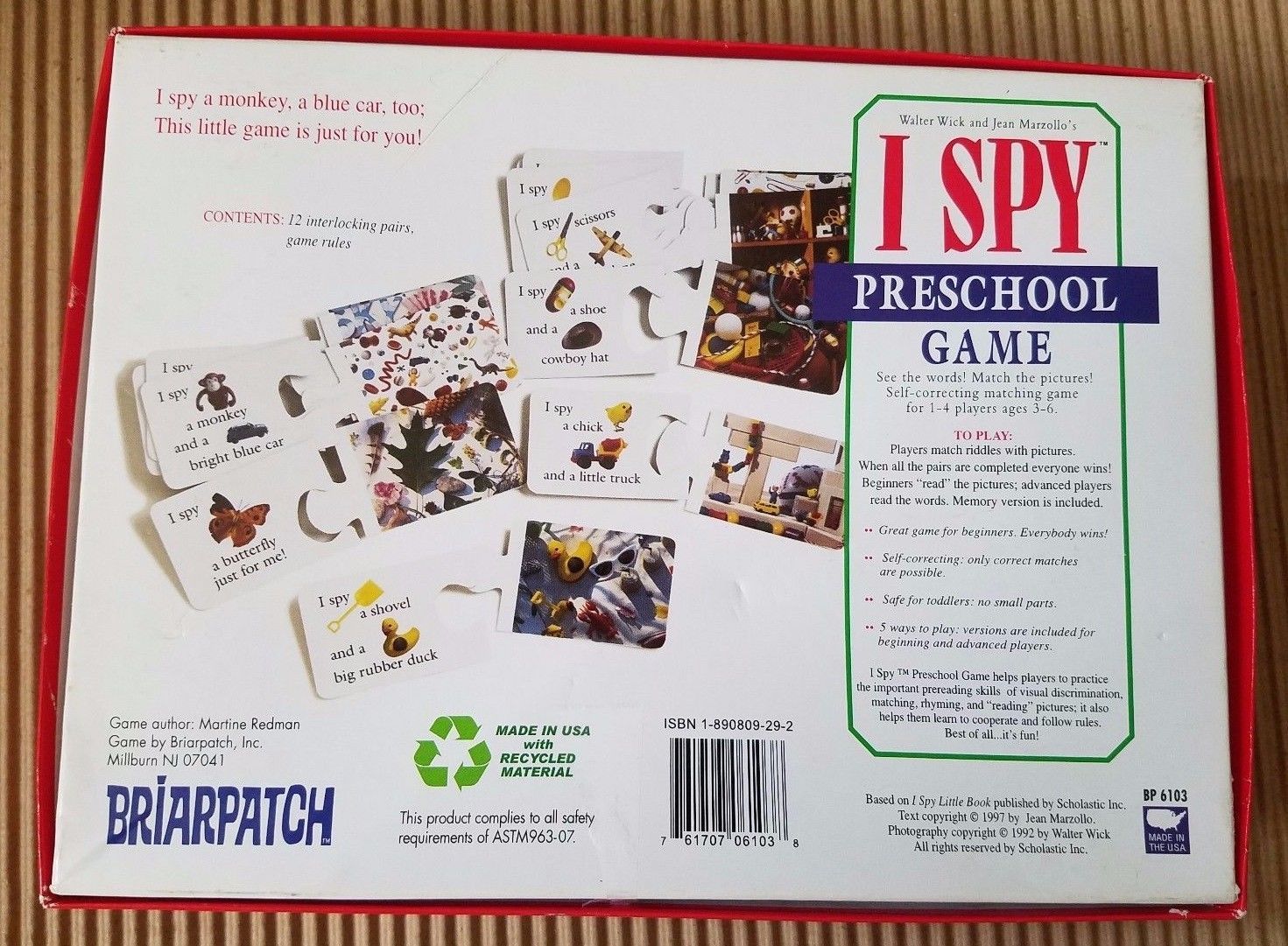 I Spy Preschool Game - Preschool & Kindergarten