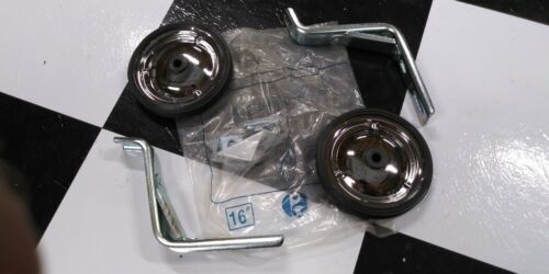 16" Chrome WALD Bicycle Training Wheel Set for Vintage Sears Bikes ...