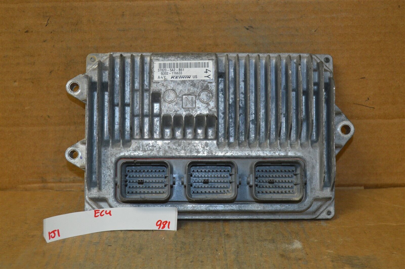2014 Honda Accord Engine Control Unit ECU 378205A2B61 Module 981-1J1 ...