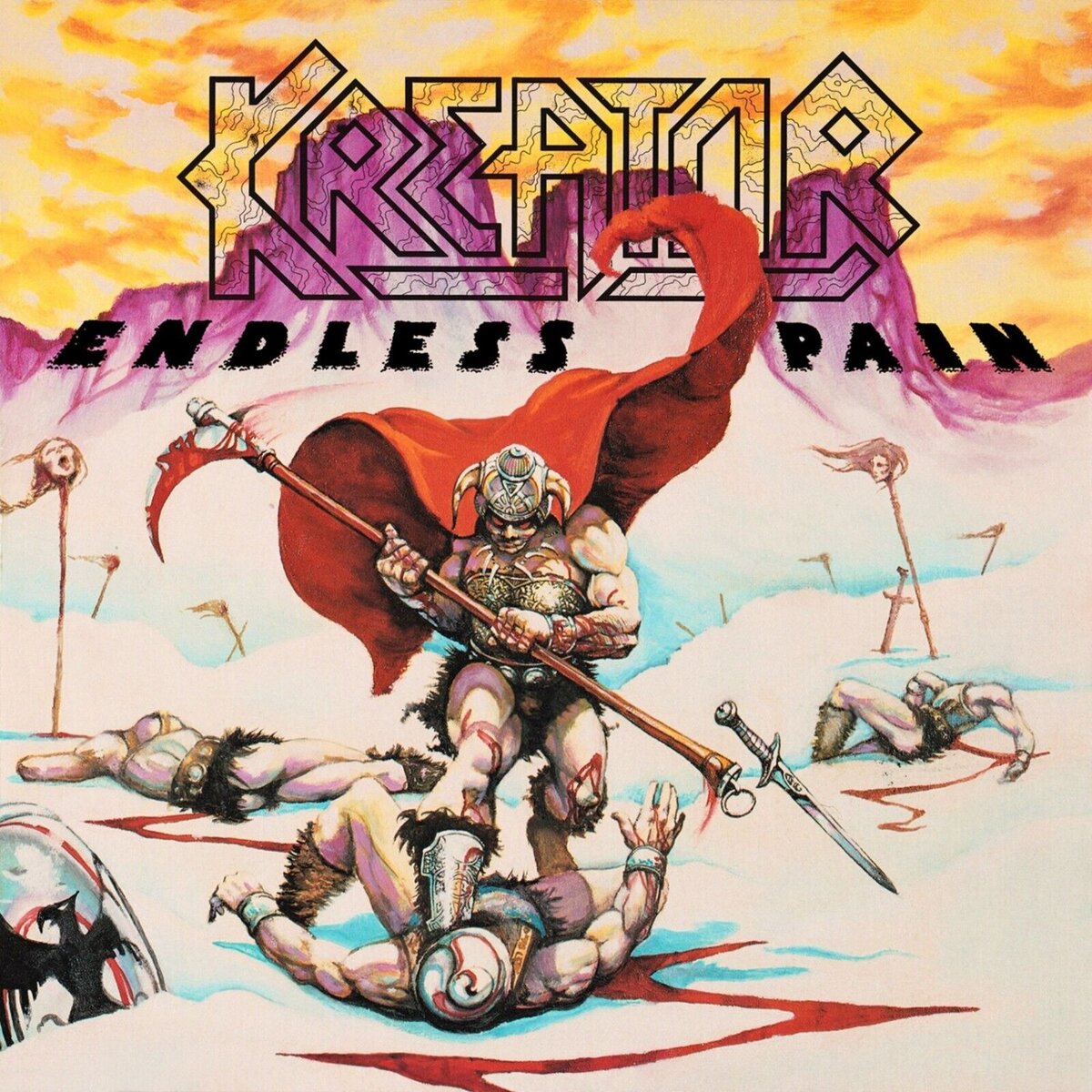 KREATOR Endless Pain BANNER 3x3 Ft Fabric Poster Tapestry Flag album ...