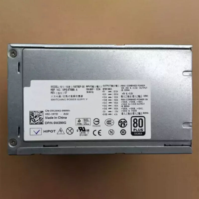 For DELL T3500 Server Power Supply 525W D525AF-00 H525AF-00 X008G M821J ...