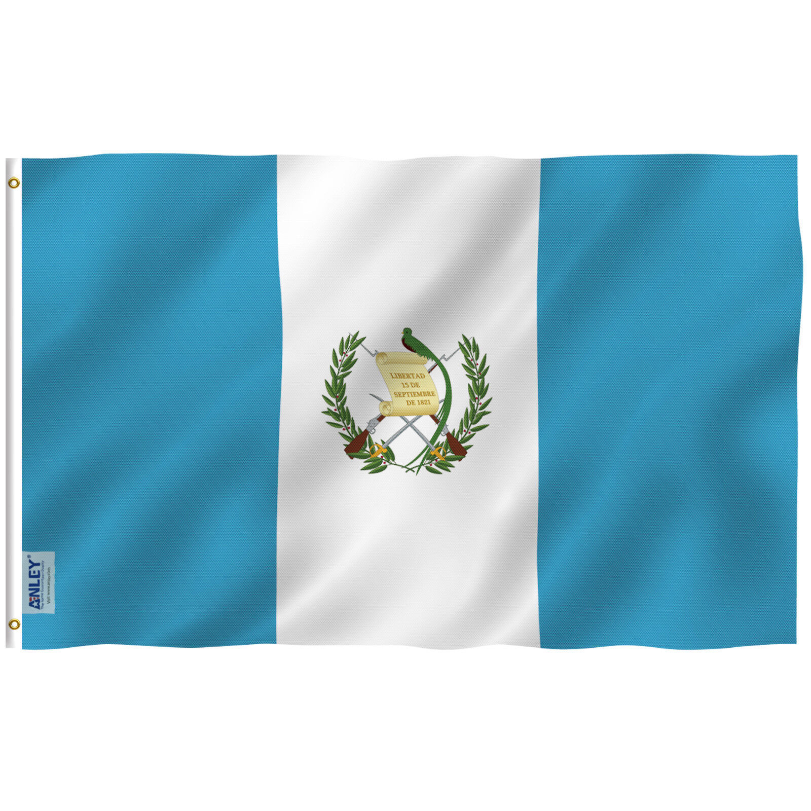 Anley 3x5 Foot Guatemala Flag - Guatemalan Country Flags House Banner ...