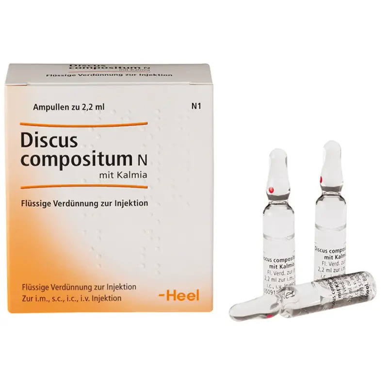 Discus Compositum N With Kalmia Ampoules 100 pcs - Homeopathic Remedies