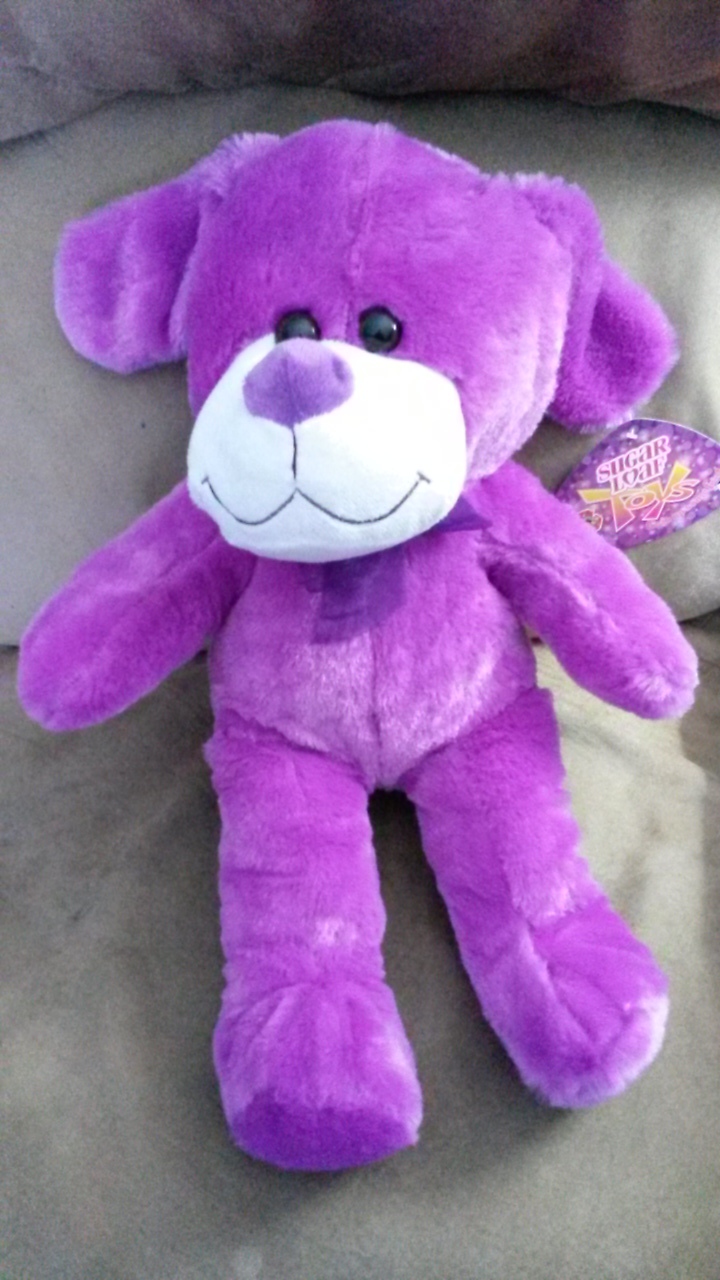 Purple Dog Brand New Plush Nwt Stuffed and similar items