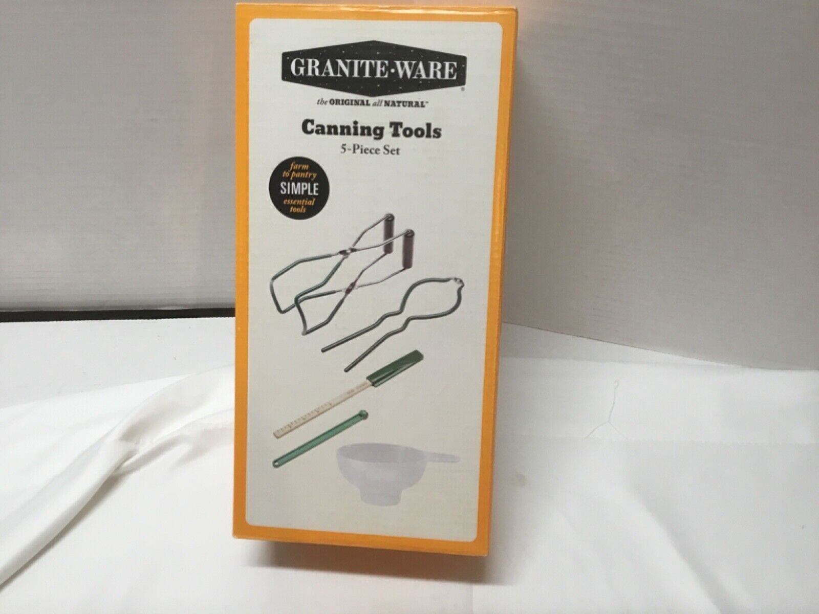 Granite Ware The Original All Natural Canning Tool Set - 5-Piece Set ...