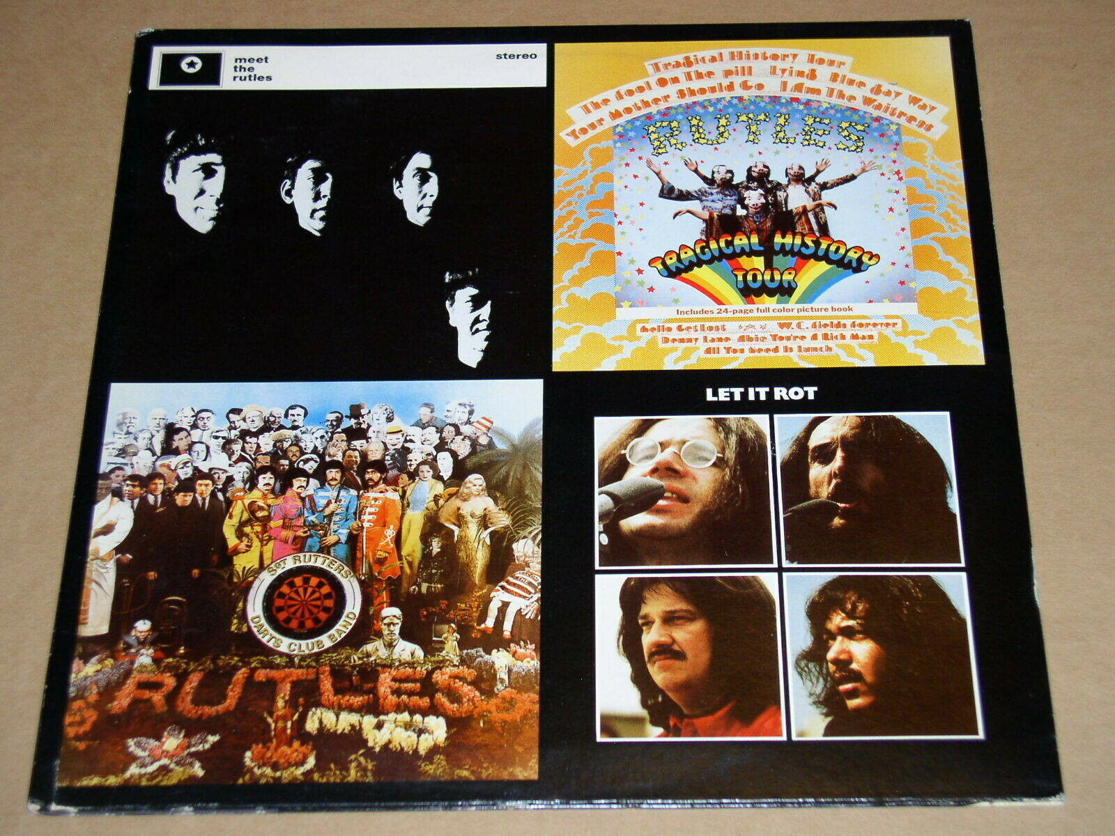 The Rutles Meet The Rutles Vinyl Record Album Vintage Warner Bros Label ...