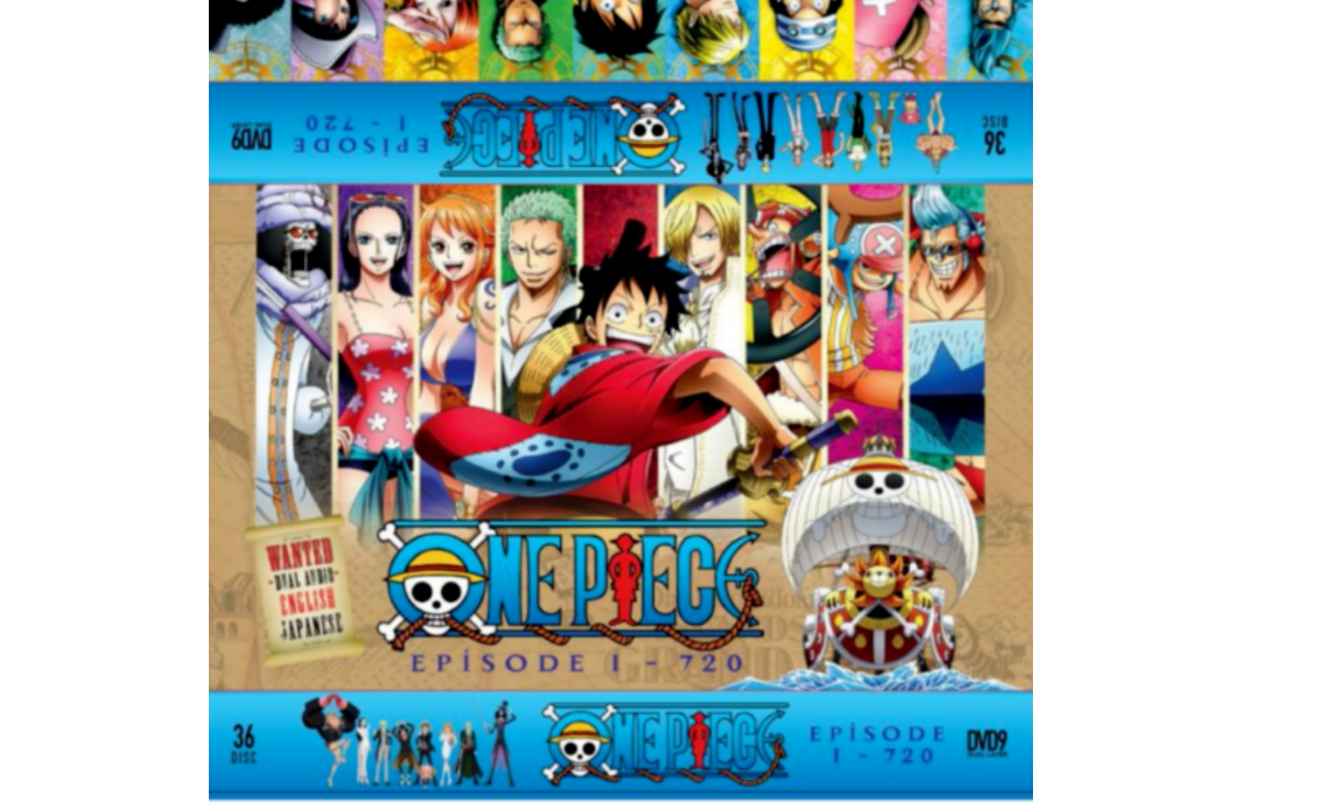 One Piece Complete Collection Boxset Episodes 1-720 [English Dubbed ...