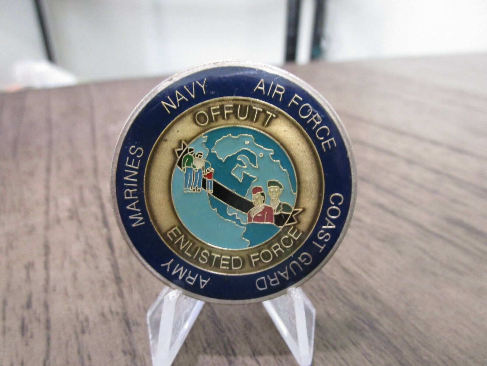 Offutt AFB Sacrifice Not Forgotten USMC USN USAF Challenge Coin #817A ...