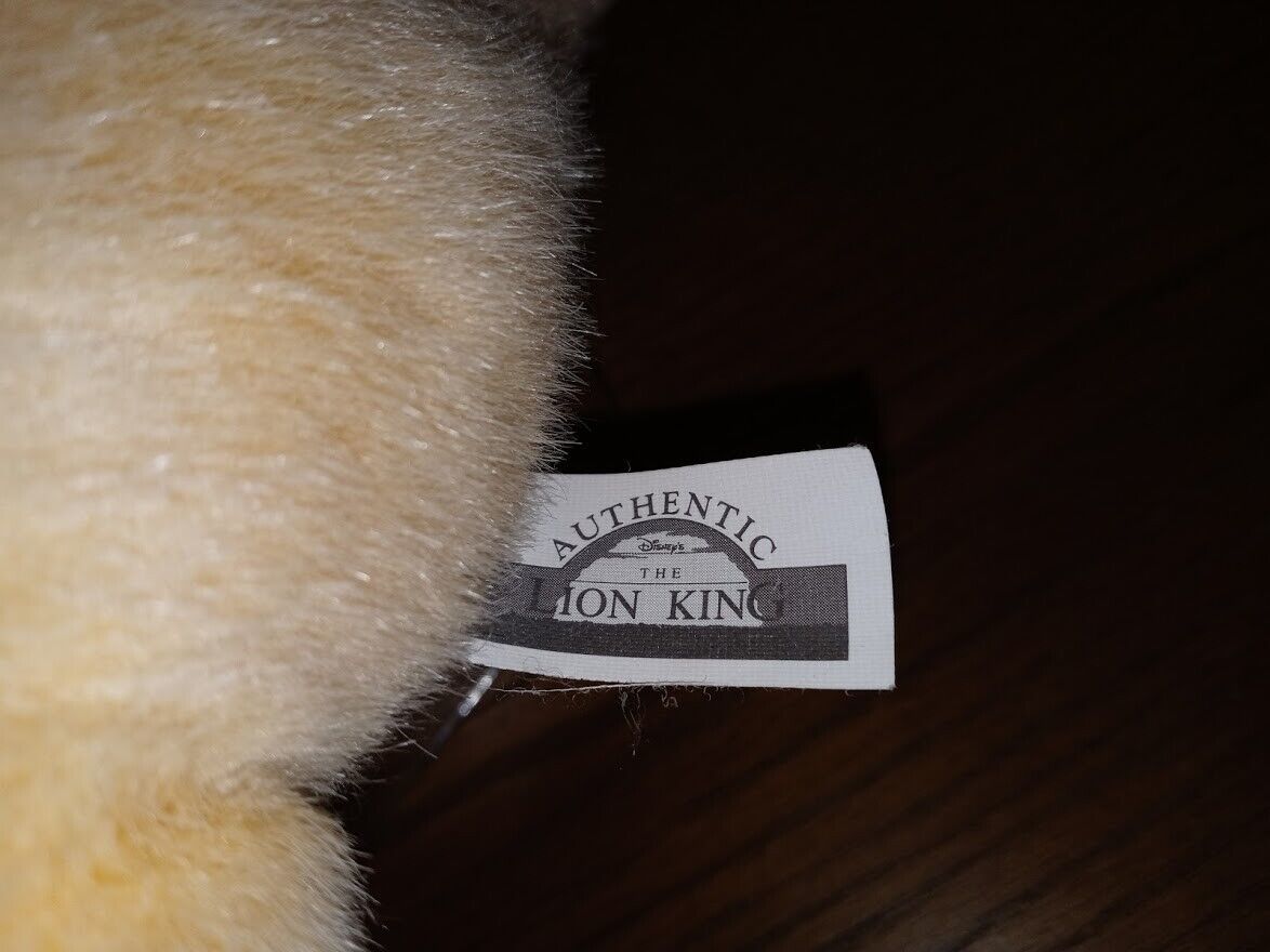 Mattel Walt Disney 1993 The Lion King Purring Nala Lion 9" Plush ...