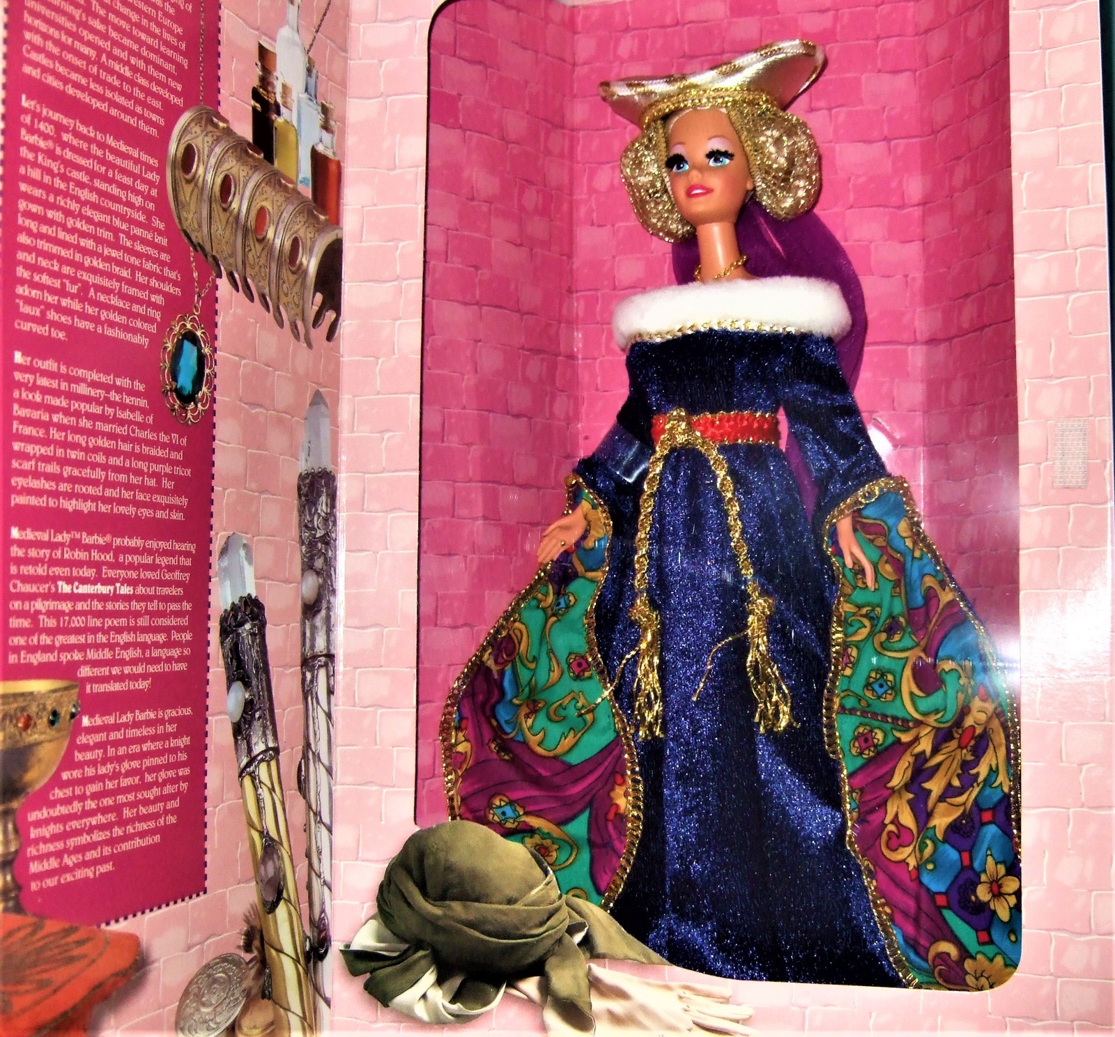 Barbie Medieval Lady Barbie Doll Great Eras Collection Vintage Special ...