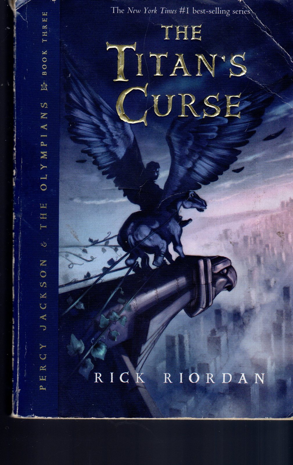 The Titan's Curse by Rick Riordan - paperback book - Books