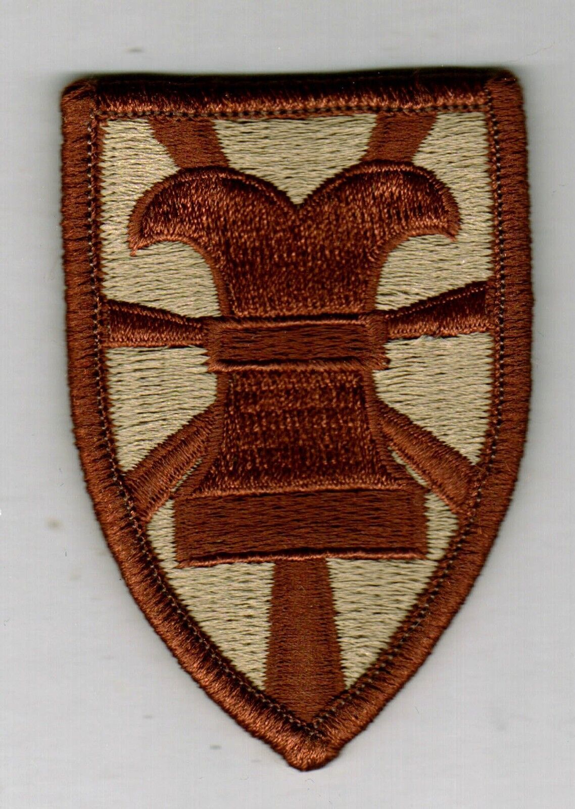 7th TRANSPORTATION BRIGADE PATCH DESERT TAN COLOR:WV9-3 - Other