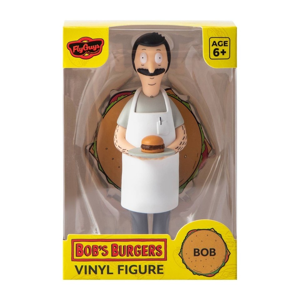Bob’s Burgers Vinyl Figure Toy BOB BELCHER New in a Box 4 inch Bobs ...