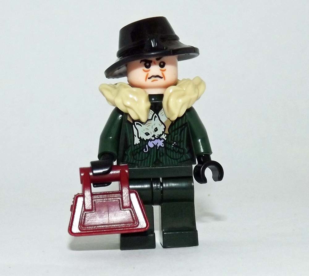 Minifigure Custom Toy Professor Severus Snape with fur Harry Potter ...